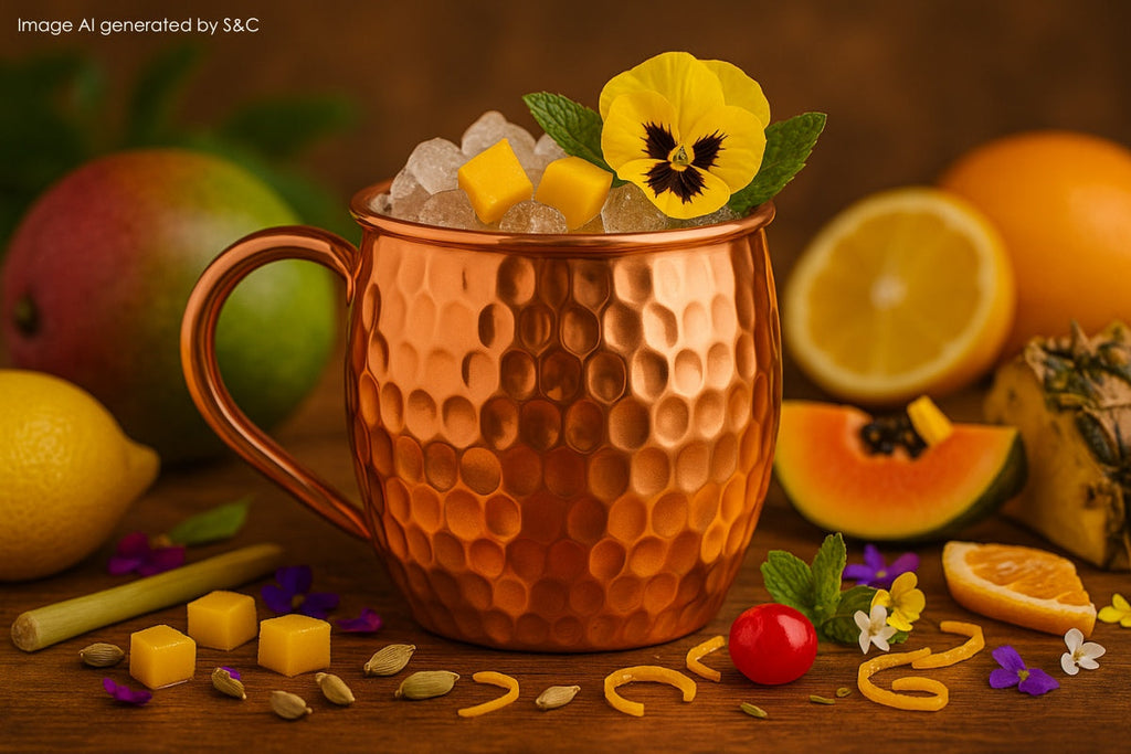 Indian Cocktails: 5 exotic recipes in a copper cup – Specter & Cup